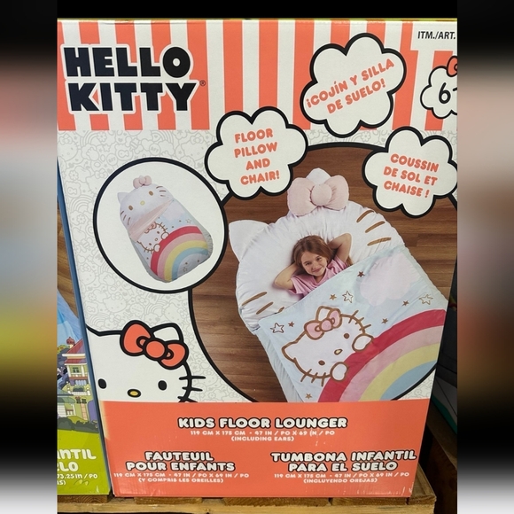 Extraordinary Hello Kitty Floor Lounger Images
